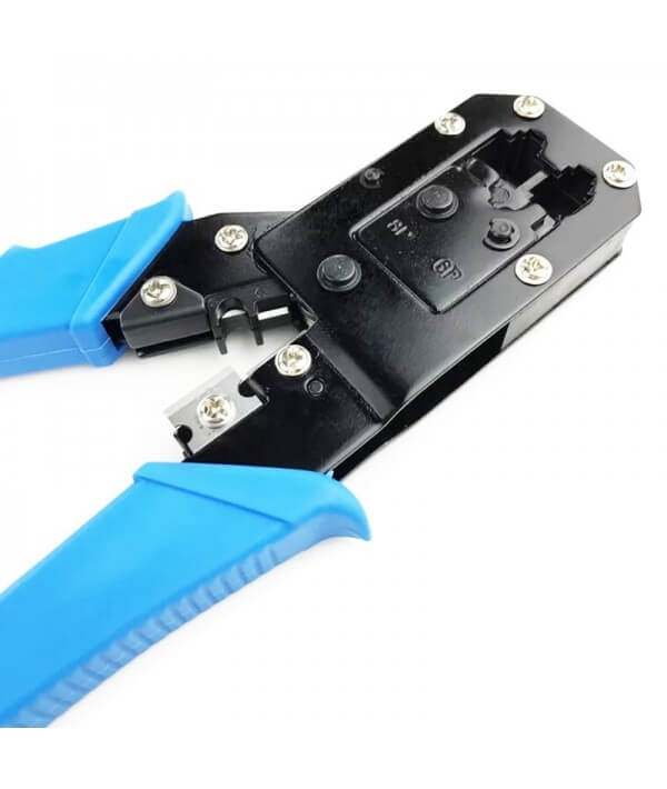 Outil de sertissage de câble réseau EZ RJ45 RJ11 6P/8P tête de fil pressage pince outil à main ...